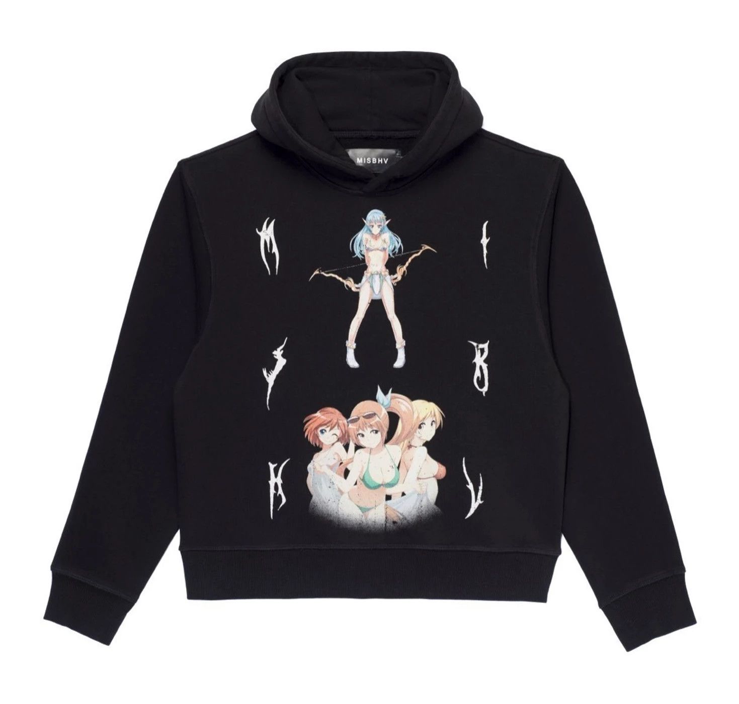 Misbhv Shibuya / Anime Double Hoodie | Grailed