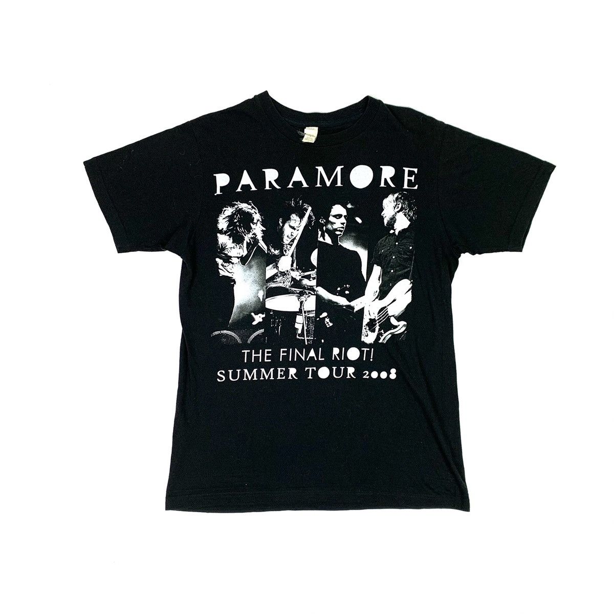 Band Tees 2008 Paramore Tour T-Shirt Black Double Sided Print | Grailed