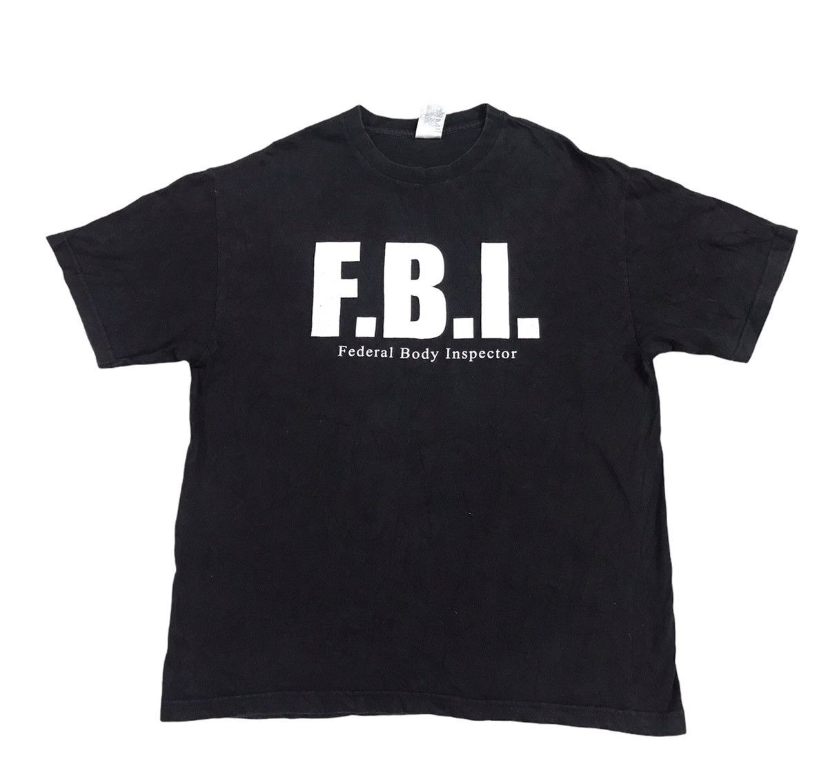 Vintage Vtg 90s Tshirt FBI Federal Body Inspector Big Logo | Grailed