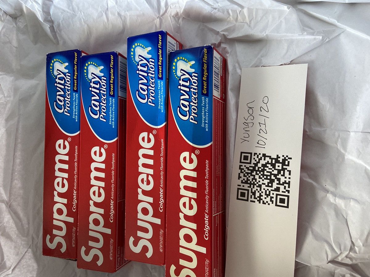 Supreme Supreme x Colgate Collab Toothpaste | Grailed