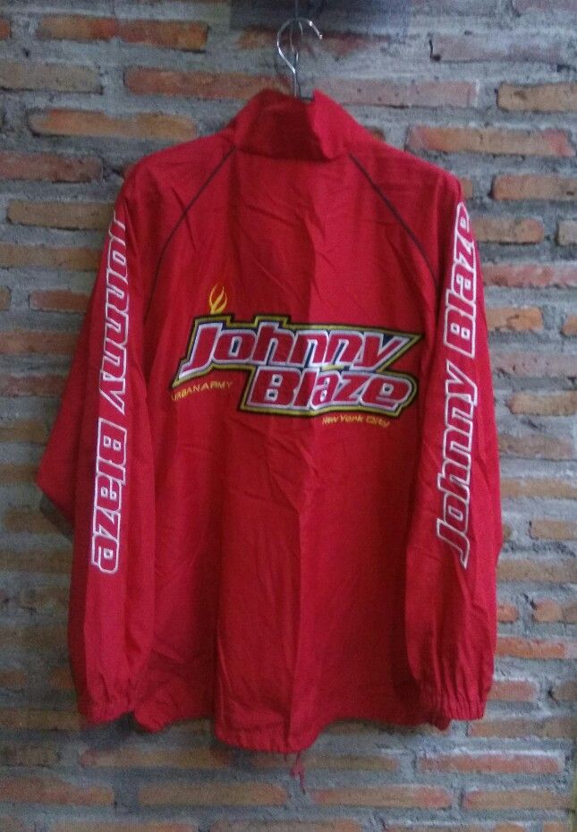 Vintage Vintage 90s Johnny Blaze Method Man Light Jacket Embroidery ...