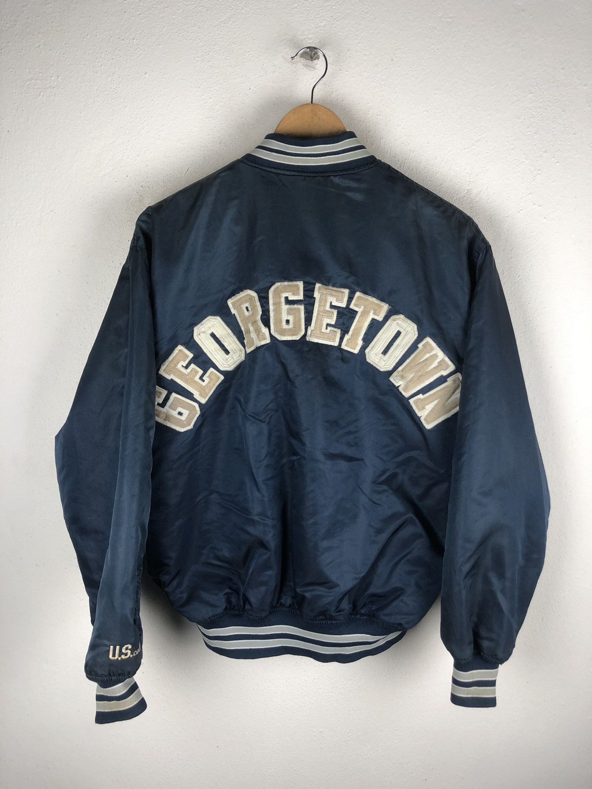 Rare × Varsity Jacket × Vintage HOYAS GEORGETOWN BY U.S Rare × Varsity Jacket × Vintage HOYAS GEORGETOWN BY U.S