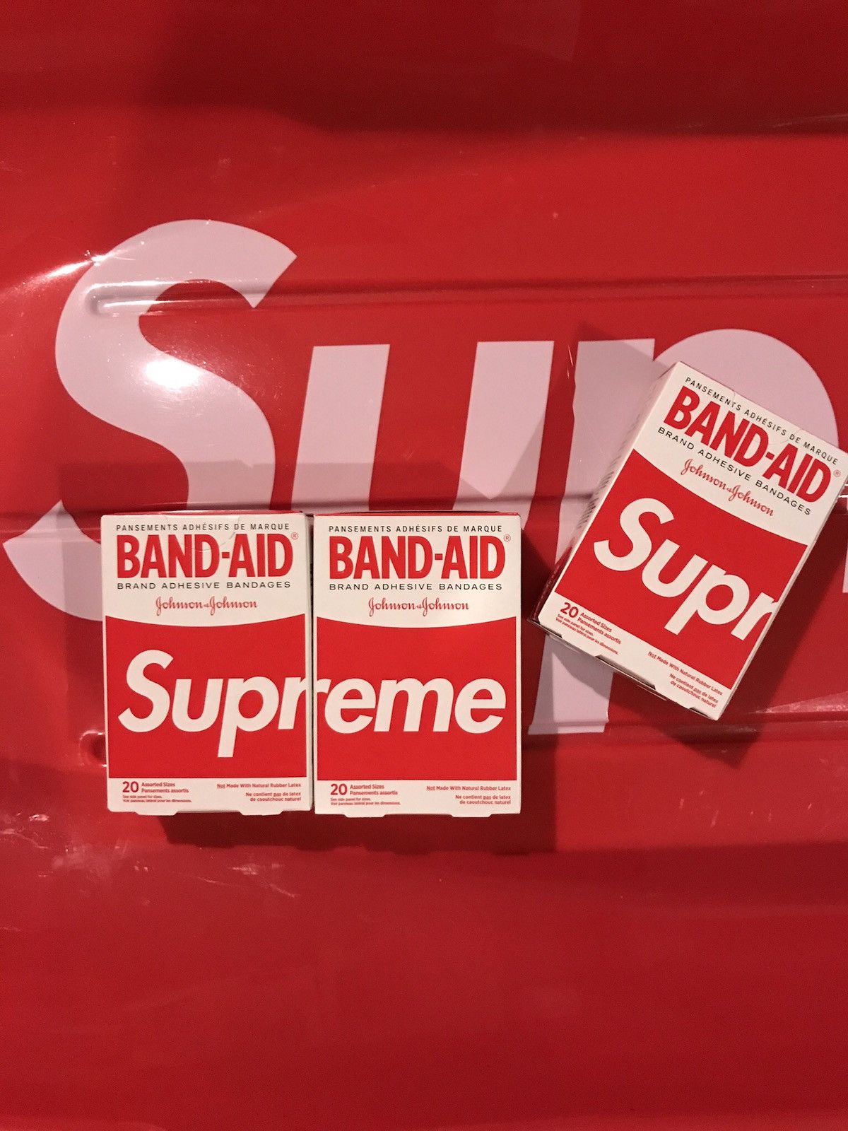 Supreme Bandaids - Supreme Band-Aid 20 Pack | Grailed