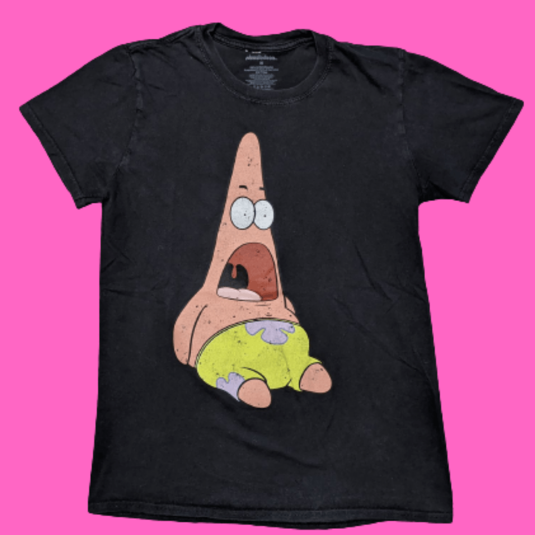 Nickelodeon Patrick Star Black Men's Shirt Rn#71868 | Grailed
