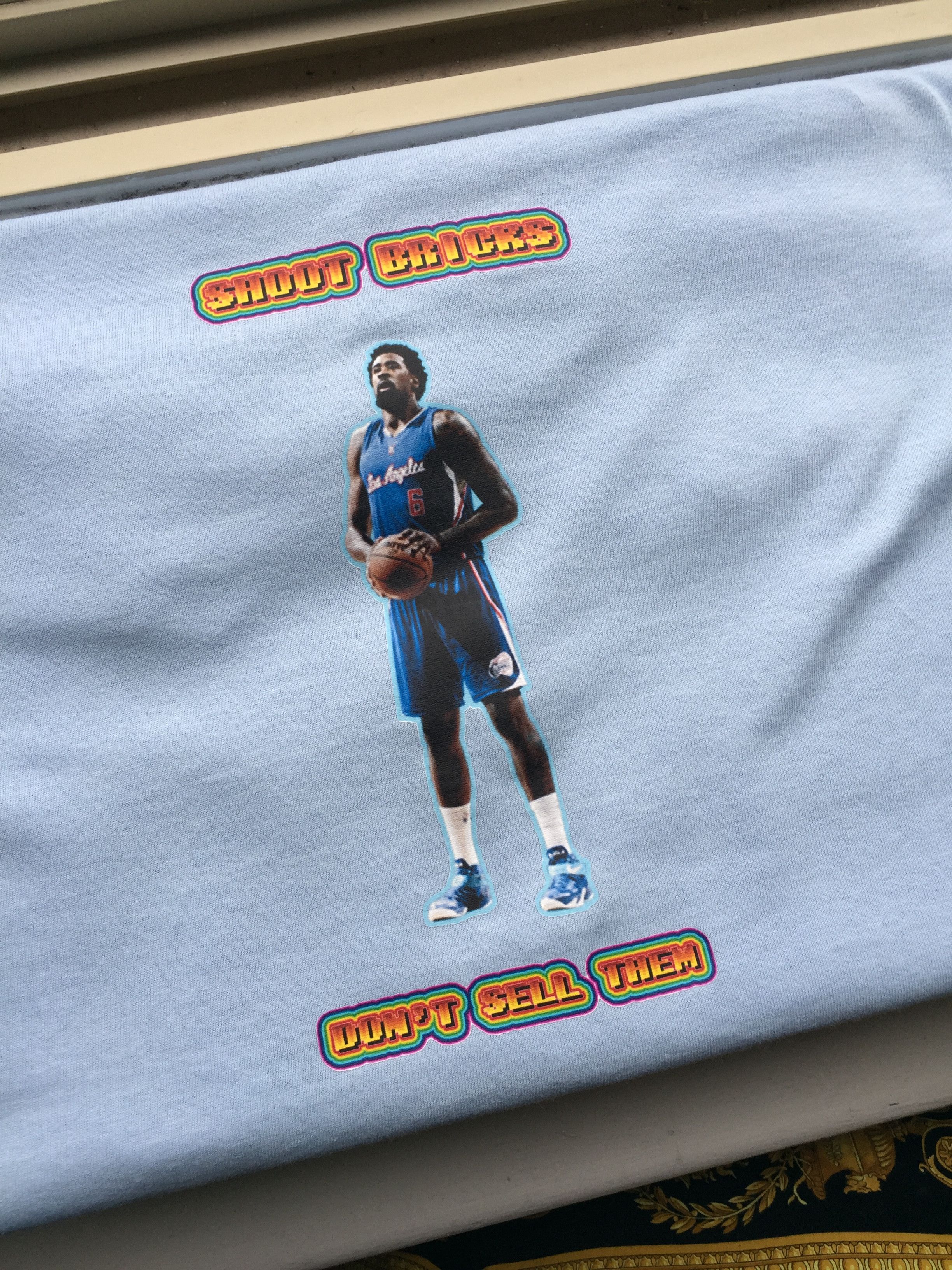 Gildan × NBA shot bricks dont sell them nba deandre jordan | Grailed