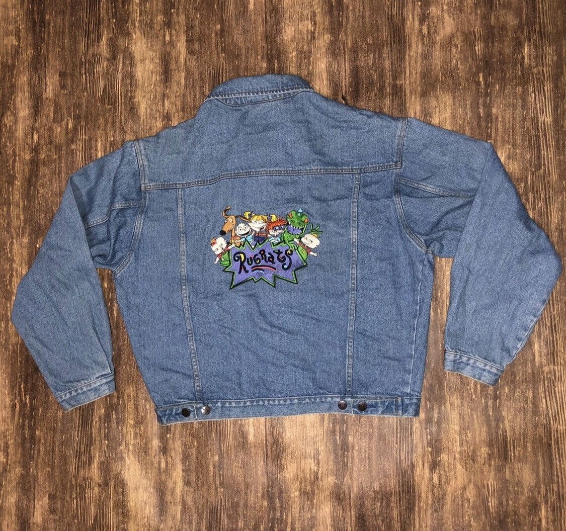 Vintage Vintage Adult 90s Nickelodeon Rugrats Denim Jacket | Grailed