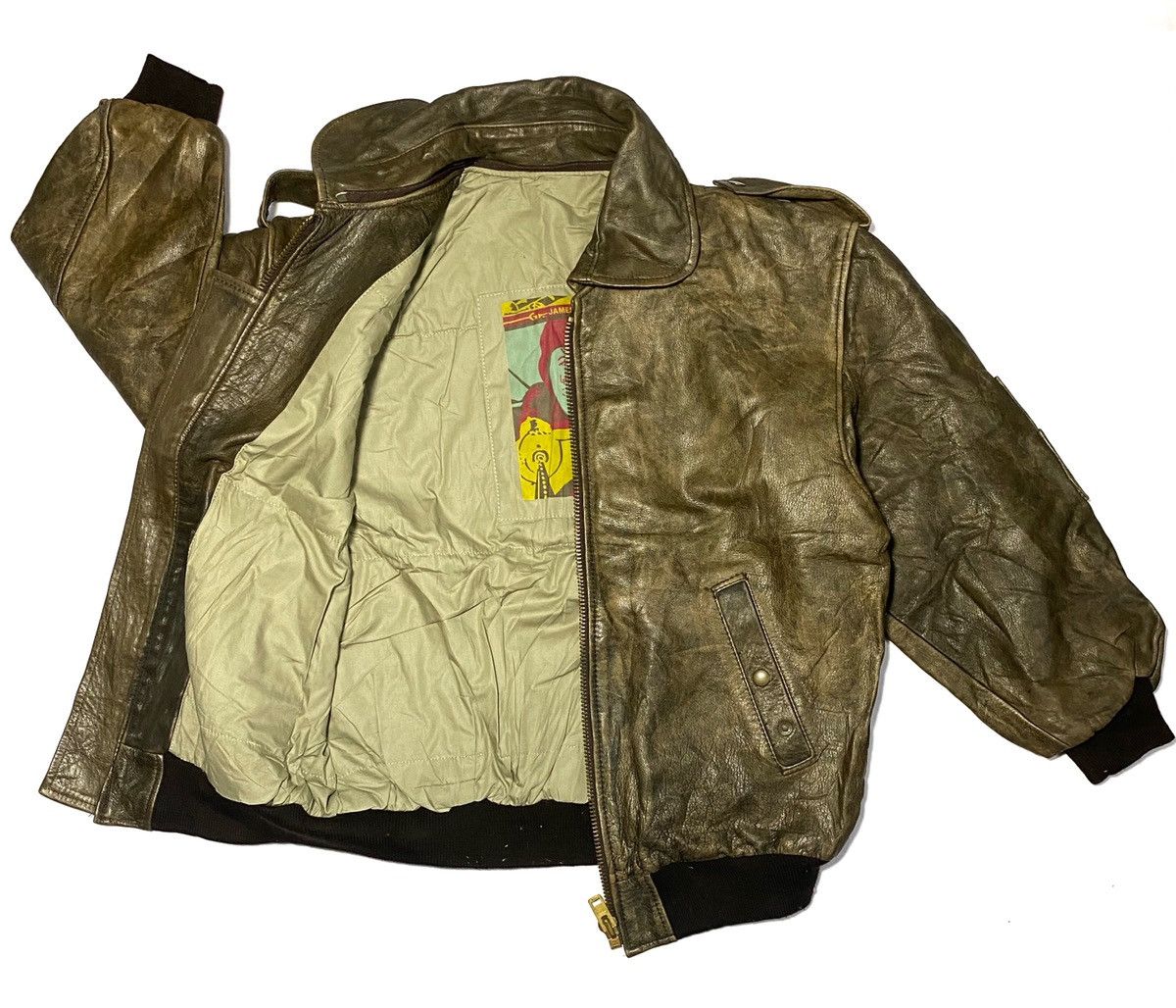 Vintage Vintage G-1 Aviator James B.M’Cudden Leather Jacket | Grailed