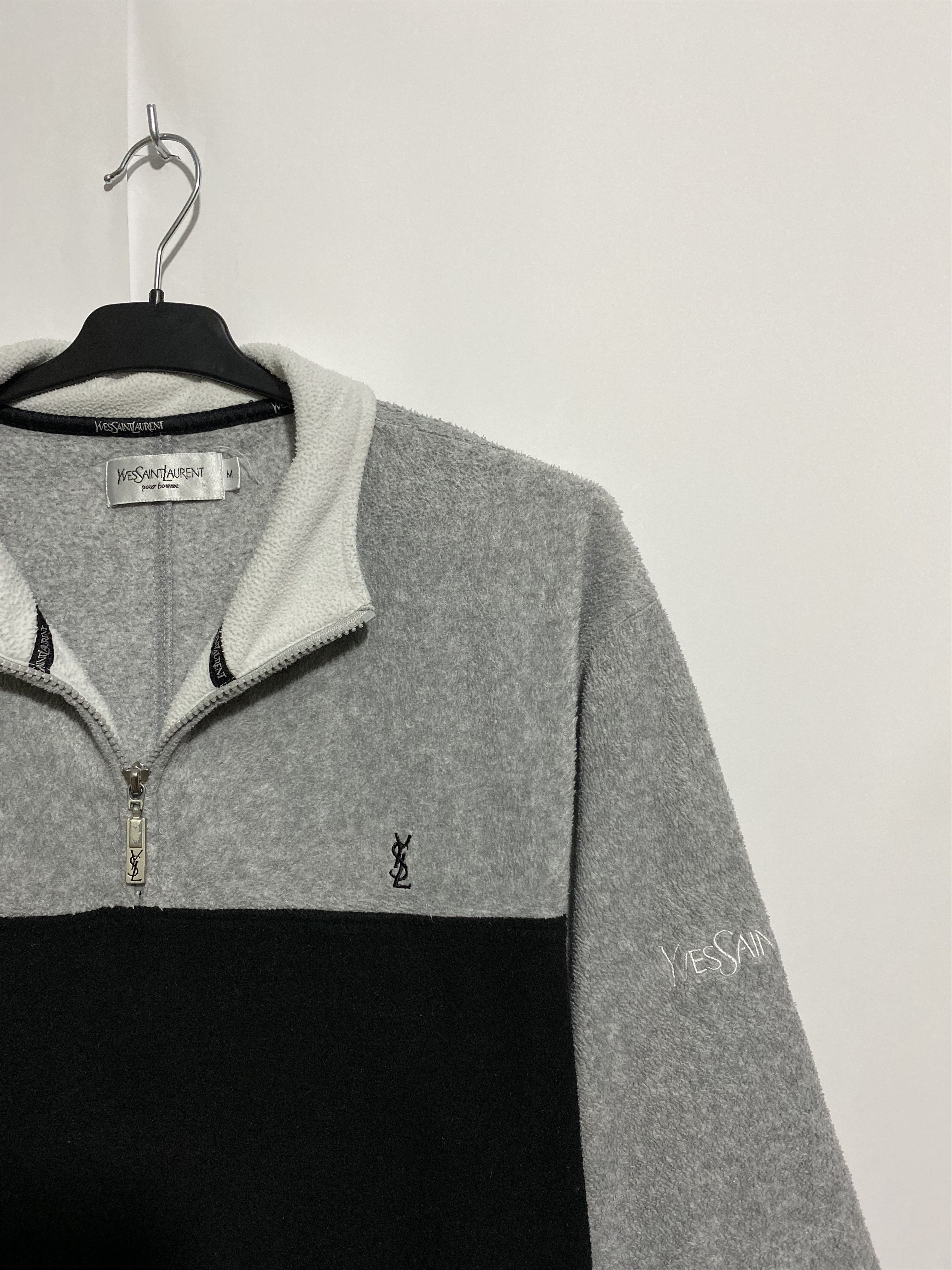 Ysl Pour Homme Yves Saint Laurent YSL men's fleece | Grailed