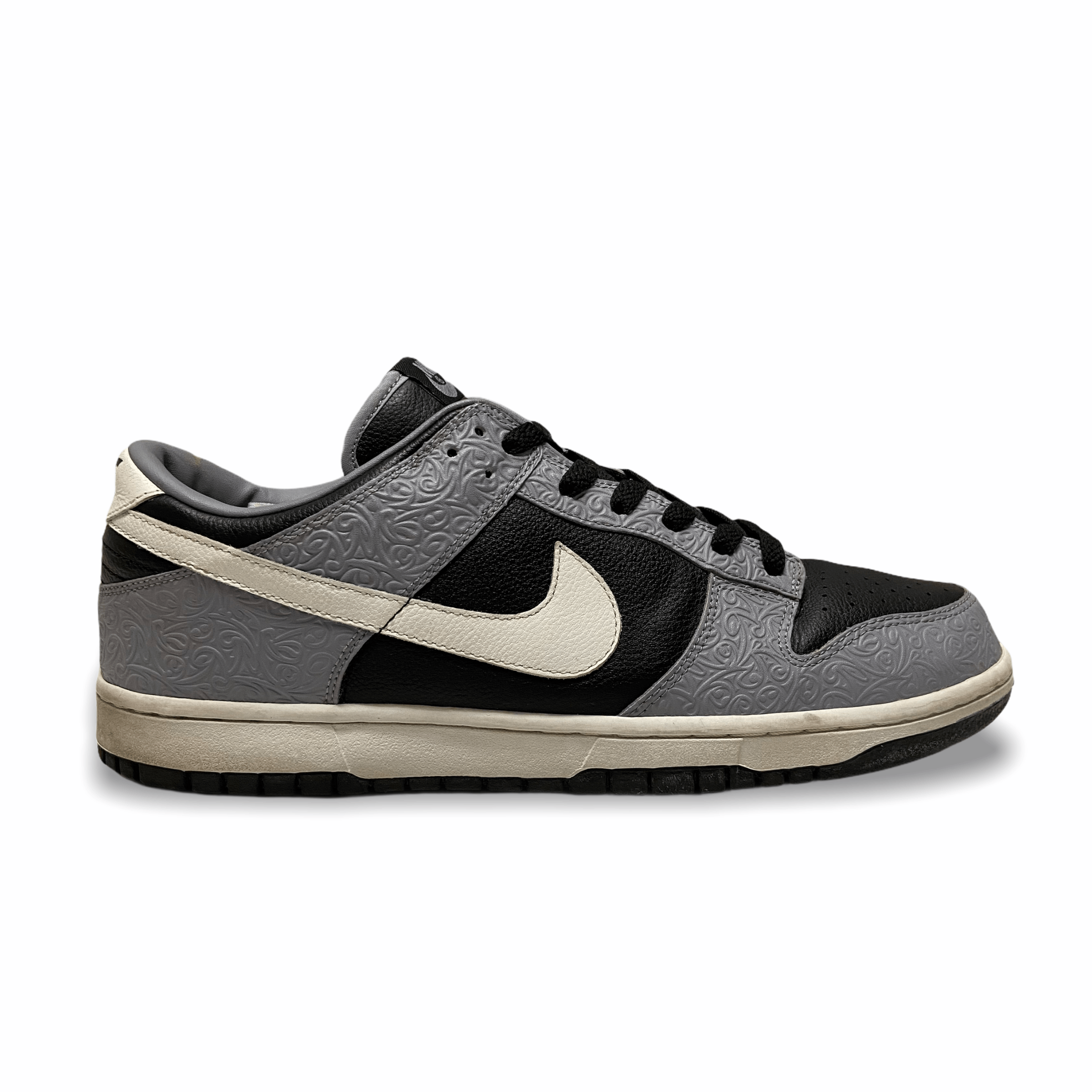 Nike × Vintage 2005 Nike Dunk Low Black / Stealth Grey SB | Grailed