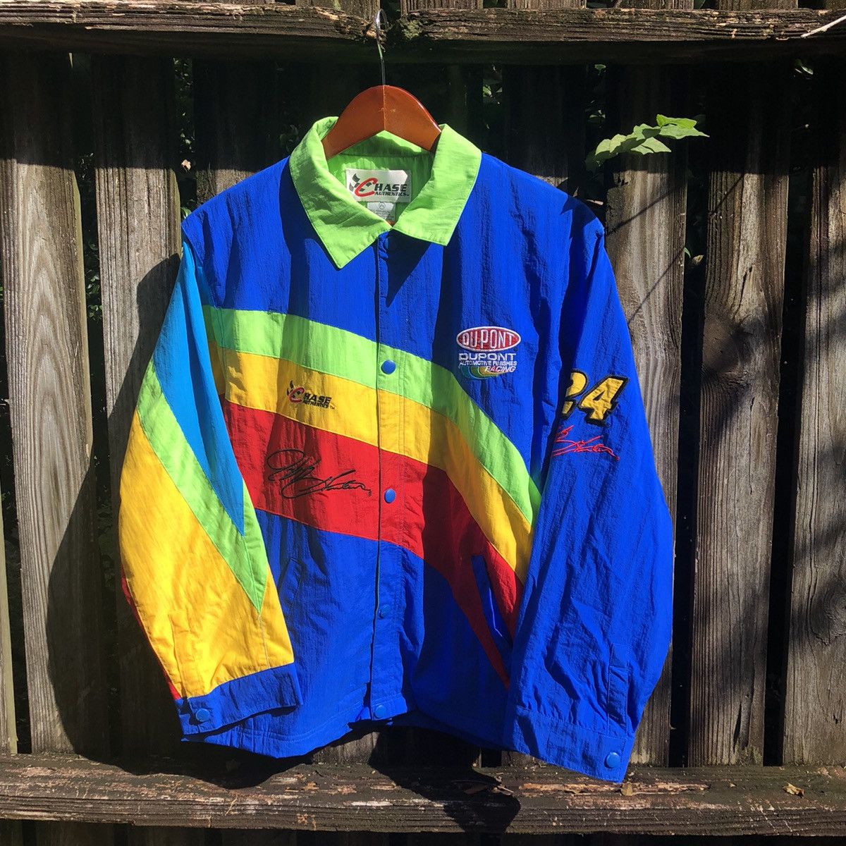 Chase Authentics × NASCAR × Vintage Vintage Jeff Gordon Rainbow Snap ...