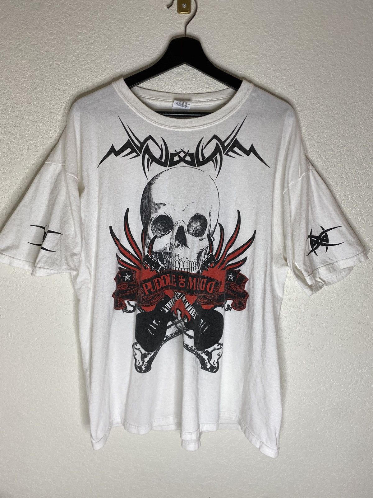 Vintage Signed Puddle Of Mudd Tee | Grailed