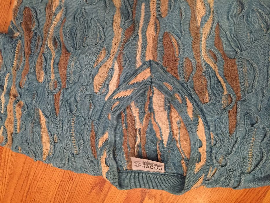 Coogi Vintage Coogi Biggie Smalls V-neck Sweater | Grailed