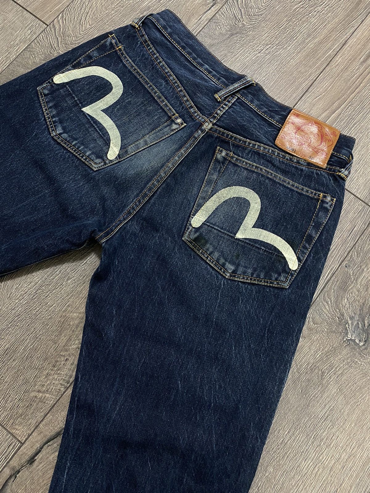 Evisu × Japanese Brand × Streetwear Evisu custom made selvedge jeans ...