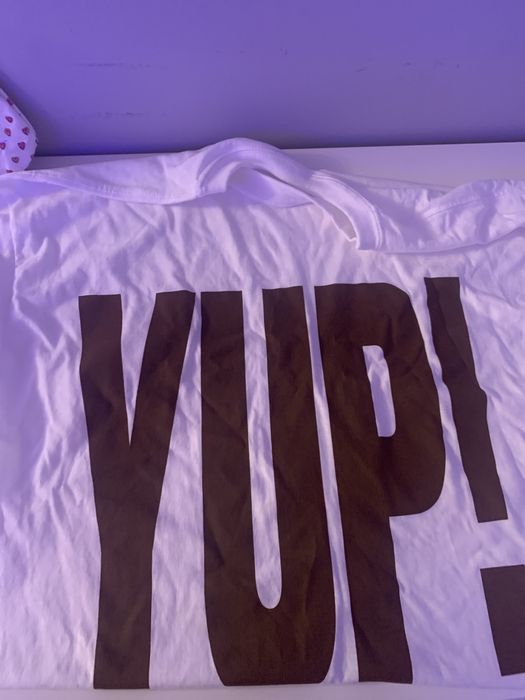 Travis Scott "YUP" Franchise White Tee Travis Scott OS | Grailed