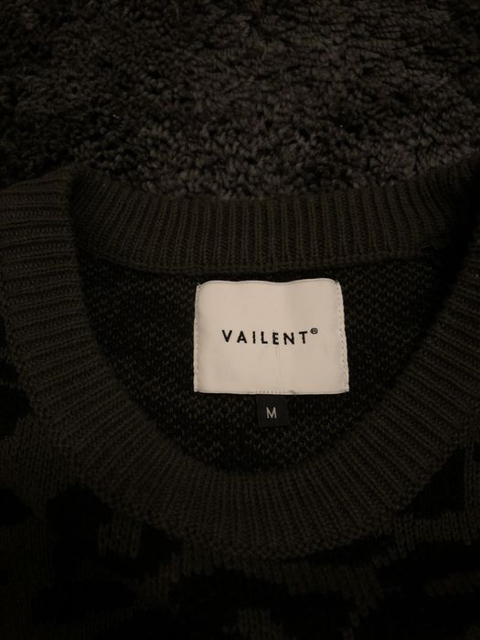 Custom Vailent Knitted Sweater Custom made leopard vest | Grailed