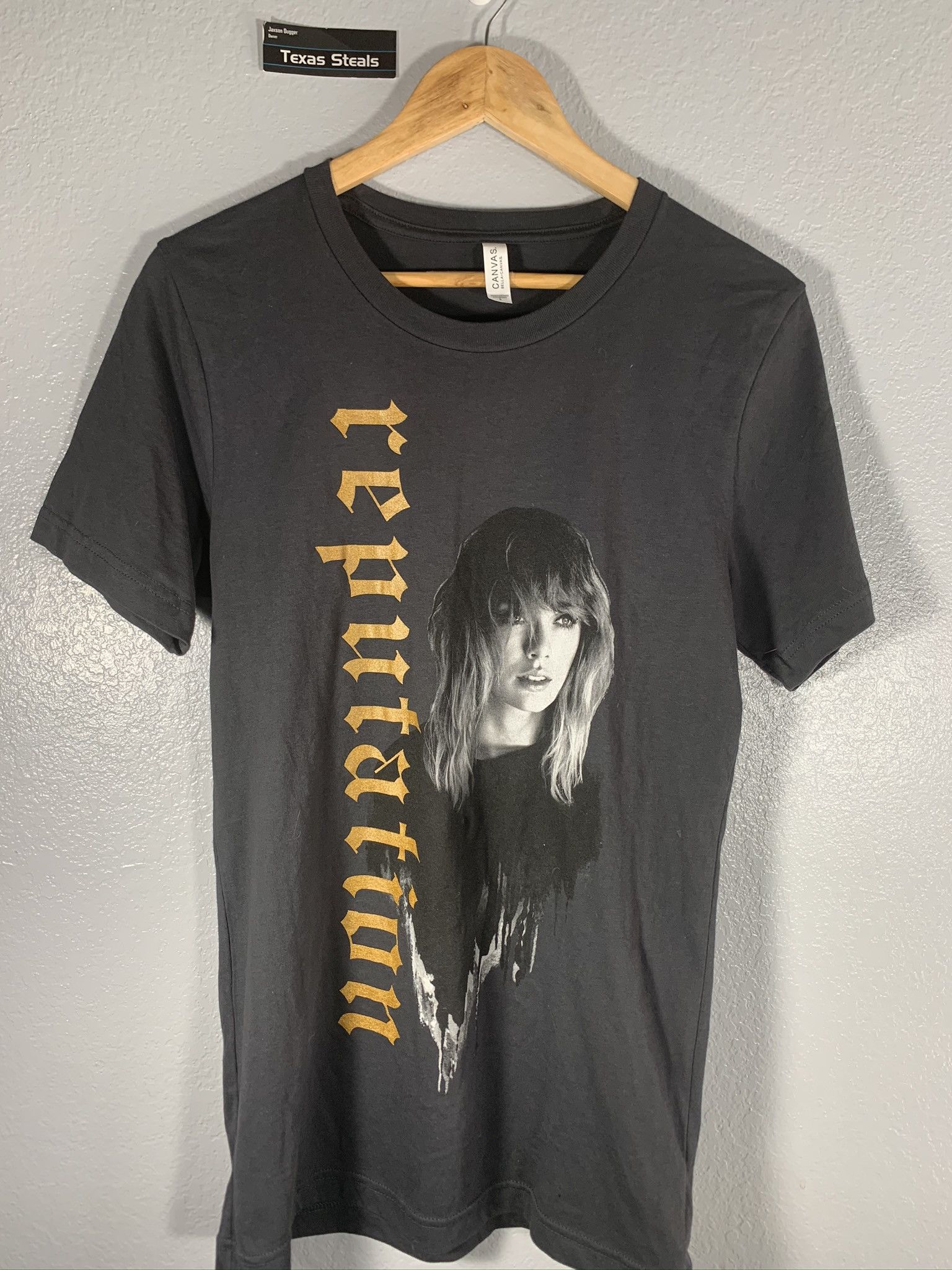 Canvas Taylor Swift Reputation Stadium Tour Shirt | Grailed