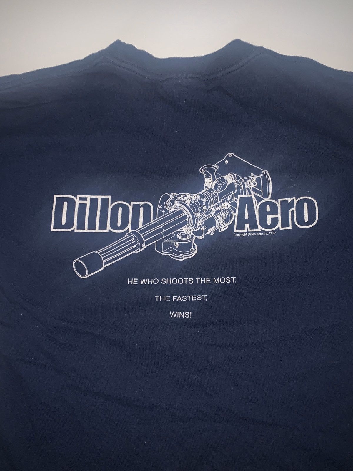 Vintage Dillon Aero Minigun Employee Shirt | Grailed