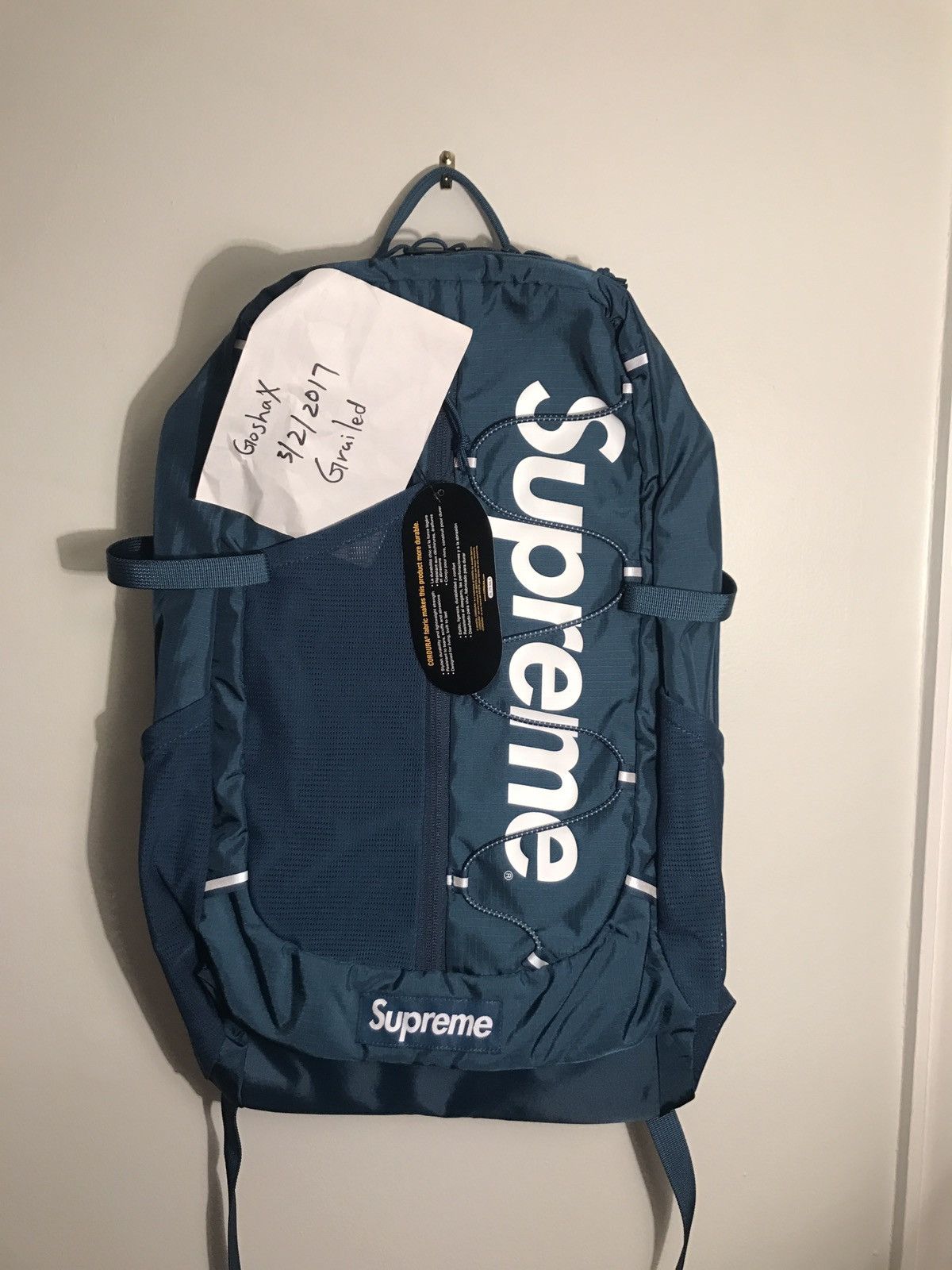 Supreme SS17 Backpack | Grailed