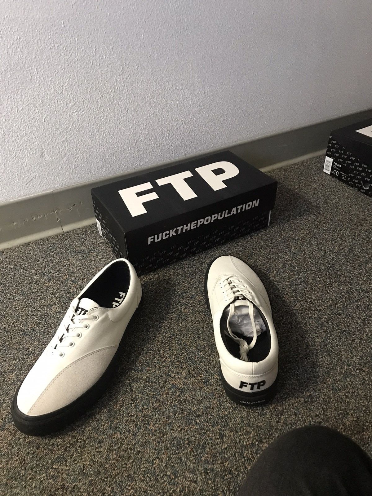 ClearWeather FTP x Clear Weather white Donny | Grailed