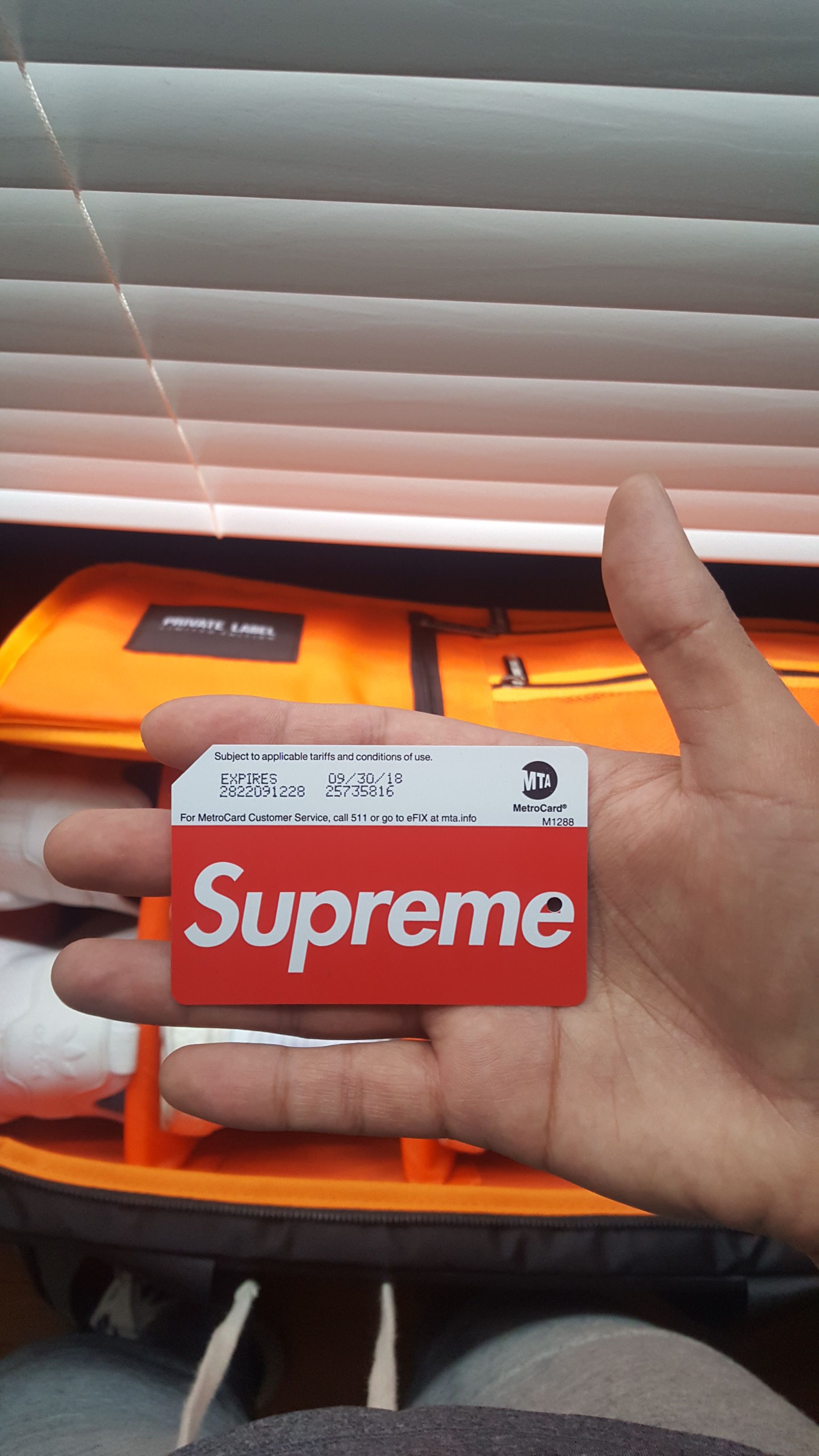 Supreme Metro card | Grailed
