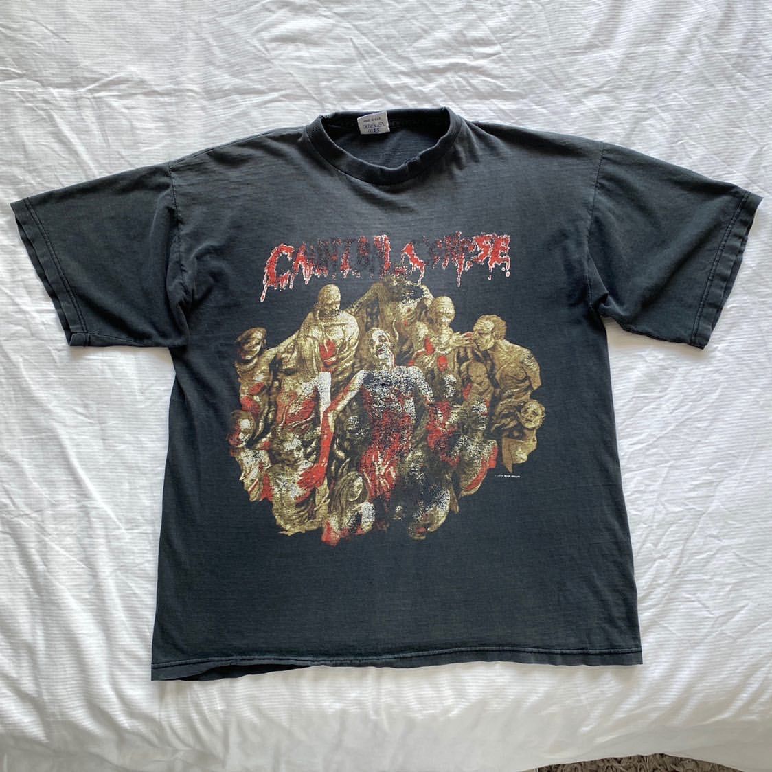 Vintage CANNIBAL CORPSE THE BLEEDING 1994 XL | Grailed