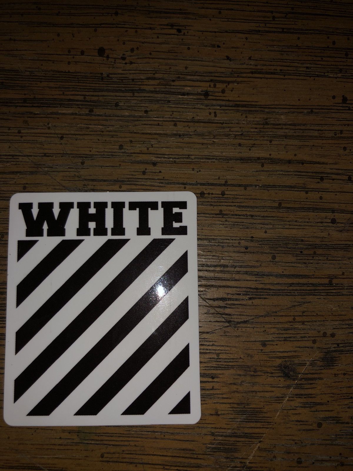 Off-White × Stickers Off-white sticker | Grailed