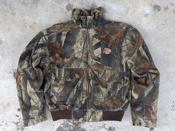 Redhead Bass Pro Shop Real Tree Camo Zipper Jacket | Grailed