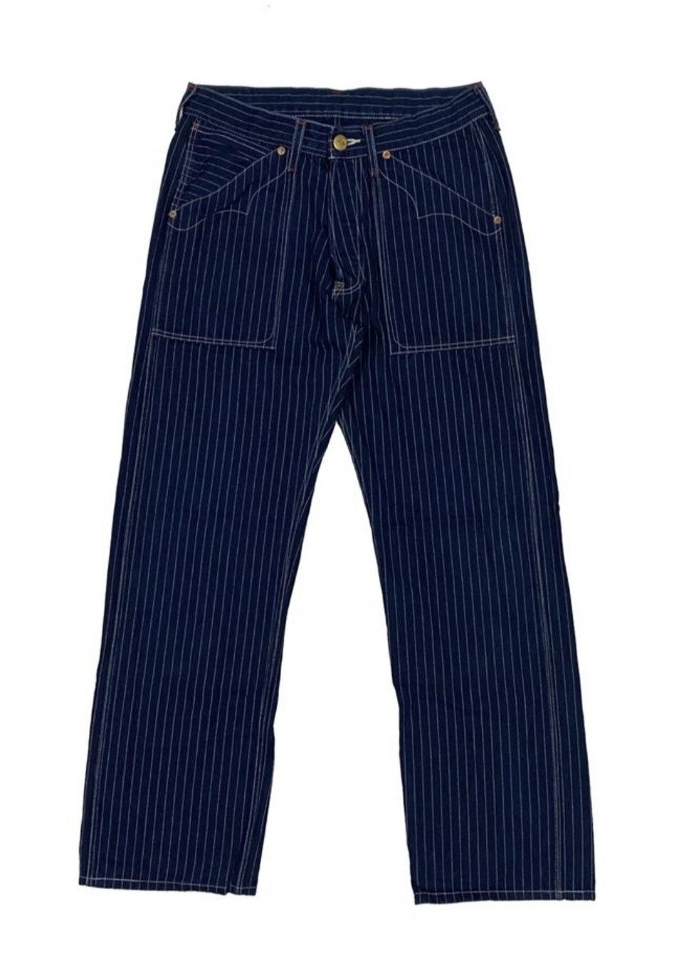 Pherrows PHERROWS NO 1 LOT 333 FELLOWS WABASH INDIGO TROUSERS | Grailed
