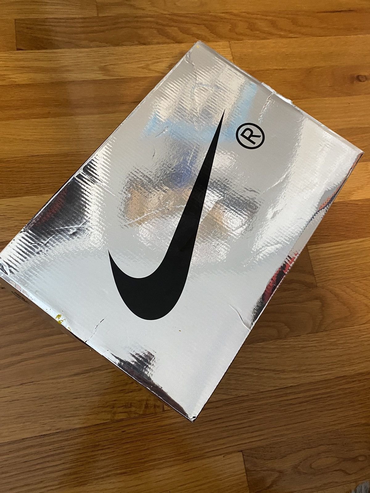 Nike × Off-White *BOX ONLY* Off White Nike Dunk Low University Red Box ...