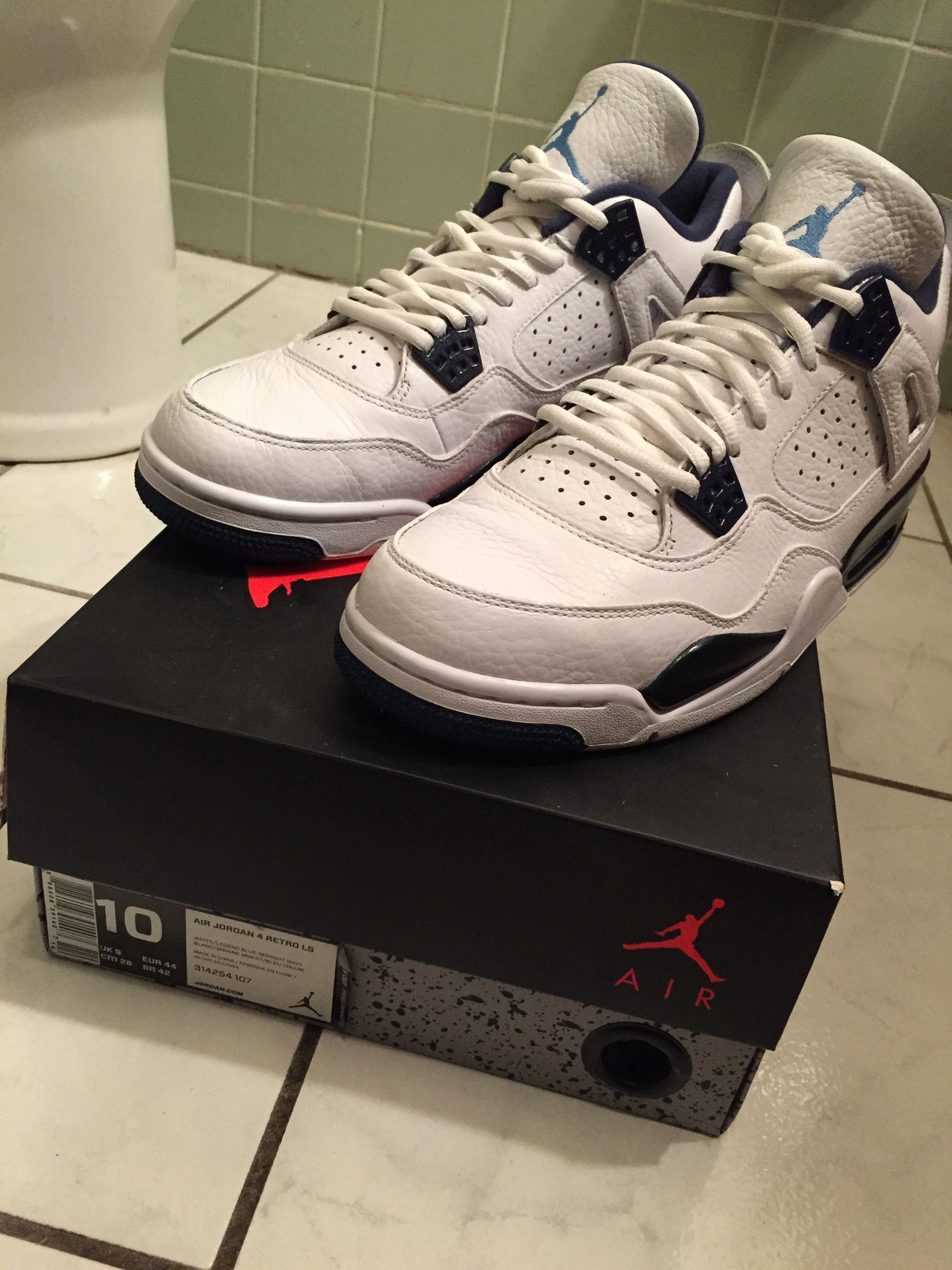 Jordan Brand Legend blue 4s | Grailed