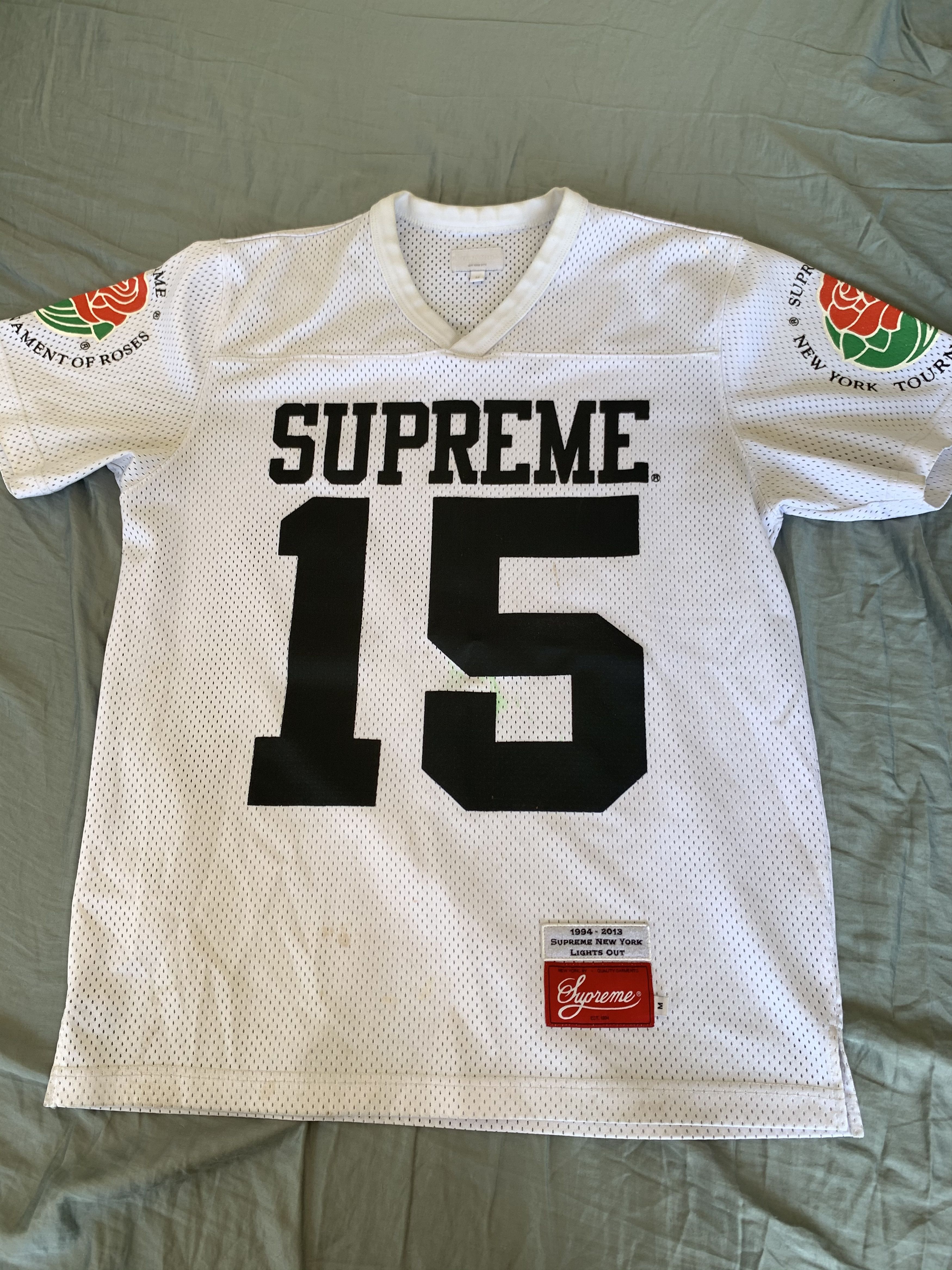 Supreme SUPREME ROSE JERSEY | Grailed