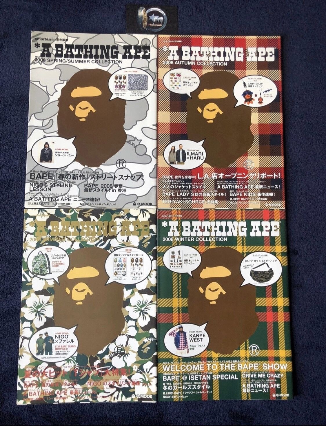 Bape Bape 2008 LookBook Magazine Complete Set | Grailed