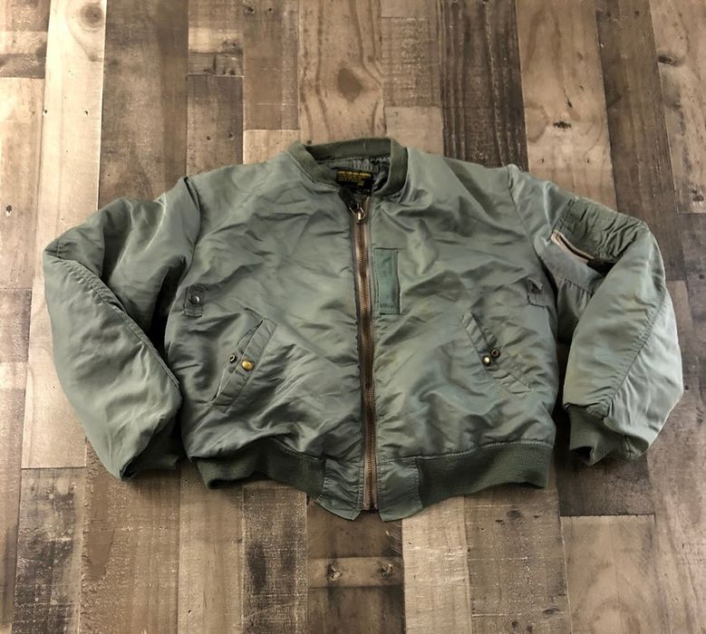Vintage Vintage 60s USAF Pilots Bomber Jacket Conmar Zipper | Grailed