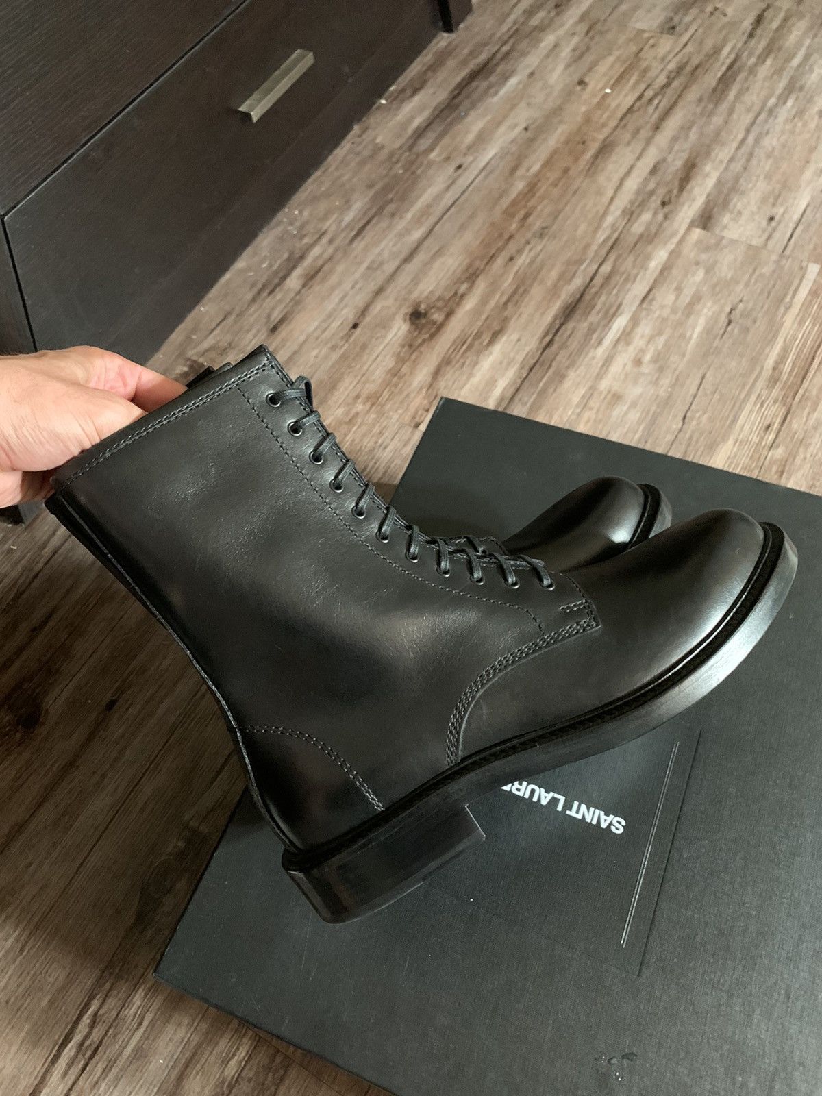 Saint Laurent Paris Timothy boots new | Grailed