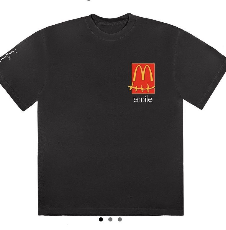 Travis Scott Travis Scott x McDonald’s Smile T-shirt | Grailed