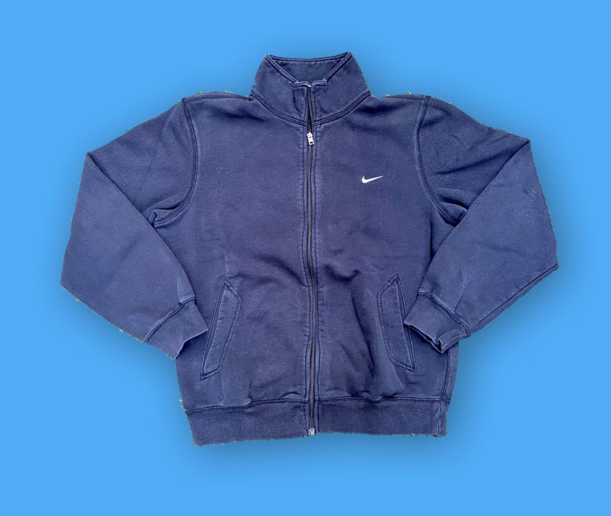 Nike Super cool Y2K Nike Sportswear Club Fleece black zip jacket | Grailed