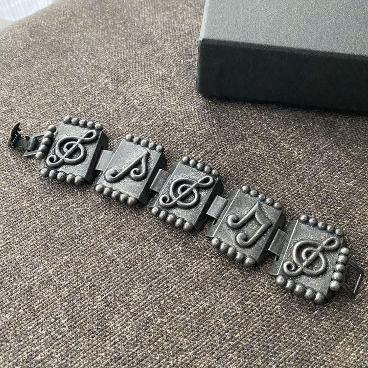 Number (N)ine Number Nine Music Note Bracelet | Grailed