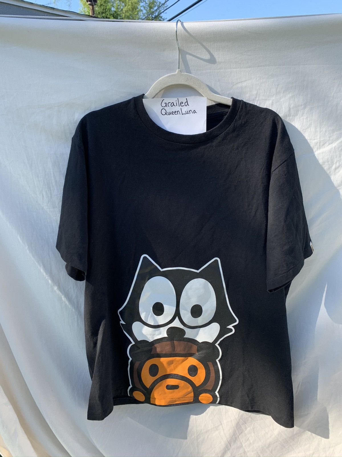 Bape Archive baby milo x Felix the cat | Grailed