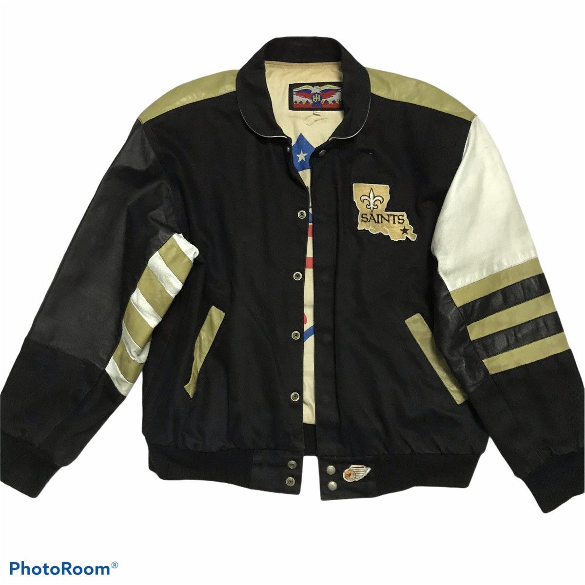 Jeff Hamilton Rare 🔥 JEFF HAMILTON NEW ORLEANS SAINTS JACKET | Grailed