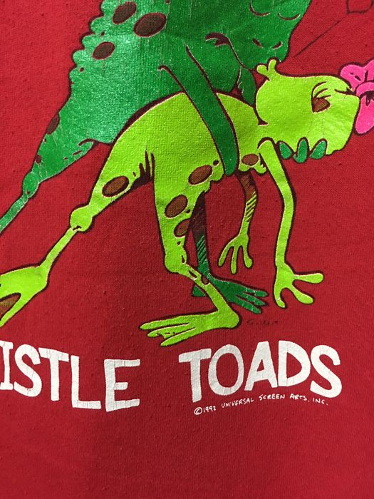 Vintage 90s Mistle Toads Frog cartoon 1992 universal screen arts | Grailed