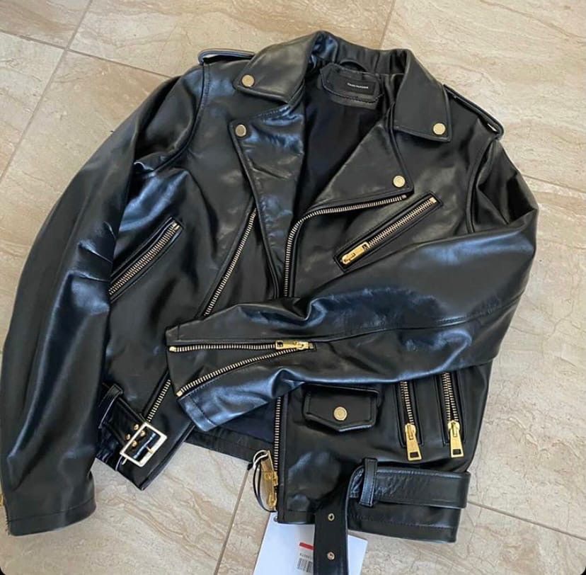 Tagliatore Leather Jacket | Grailed