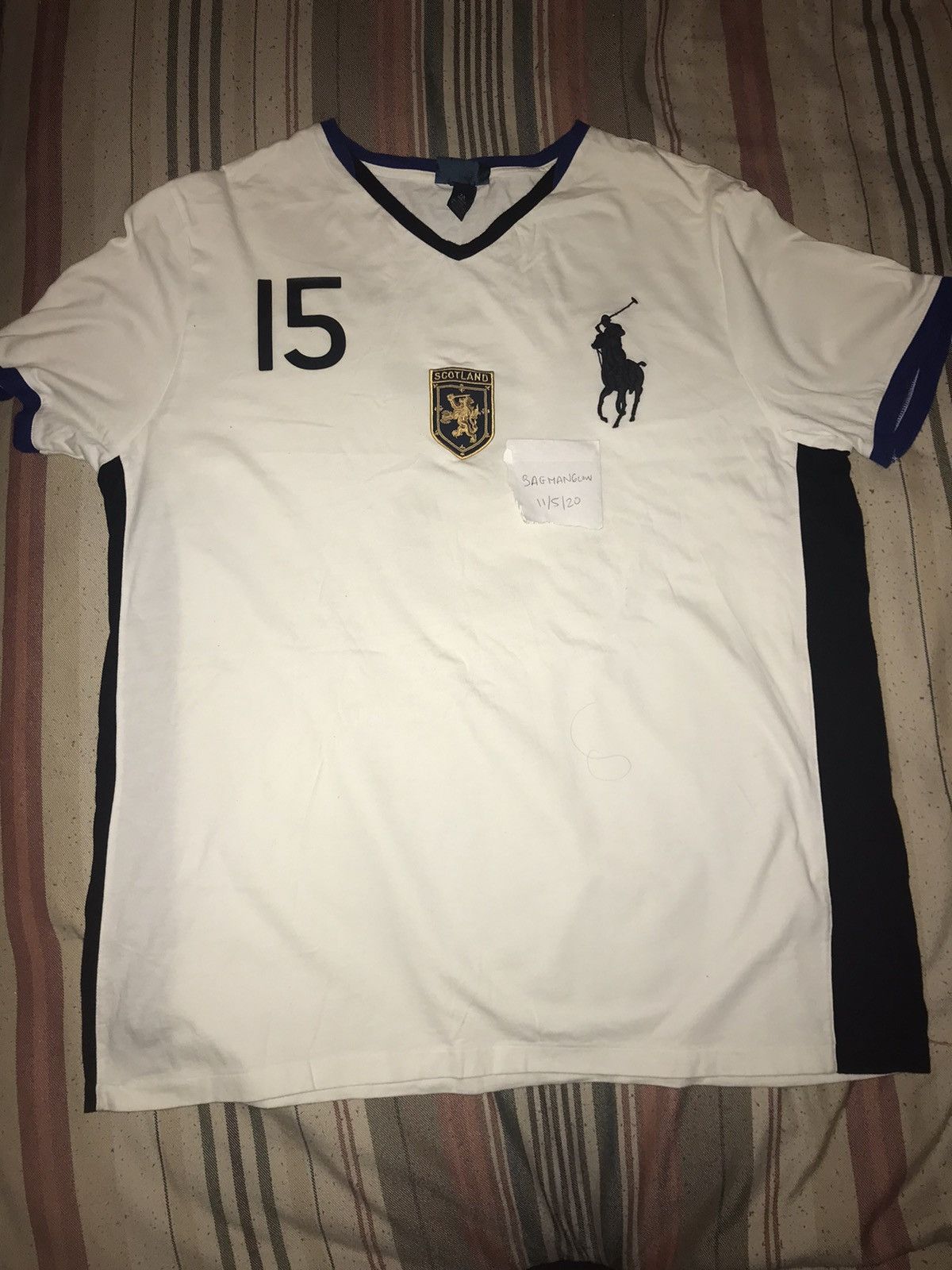 Polo Ralph Lauren Ralph Lauren Men’s Big Pony Country Flag Polo T-shirt ...