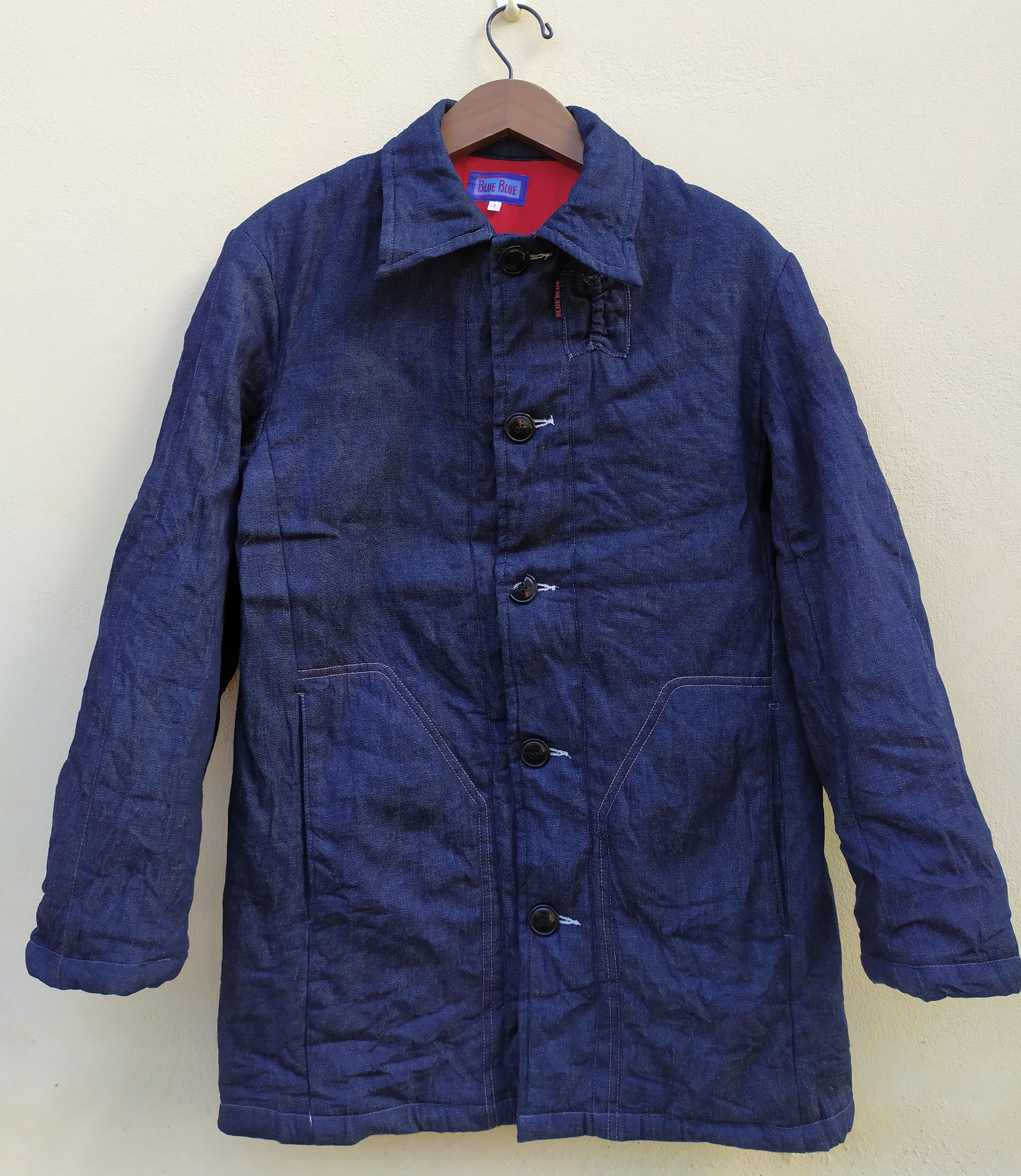 Blue Blue Japan Japanese Brand Blue Blue Japan Denim Jacket | Grailed