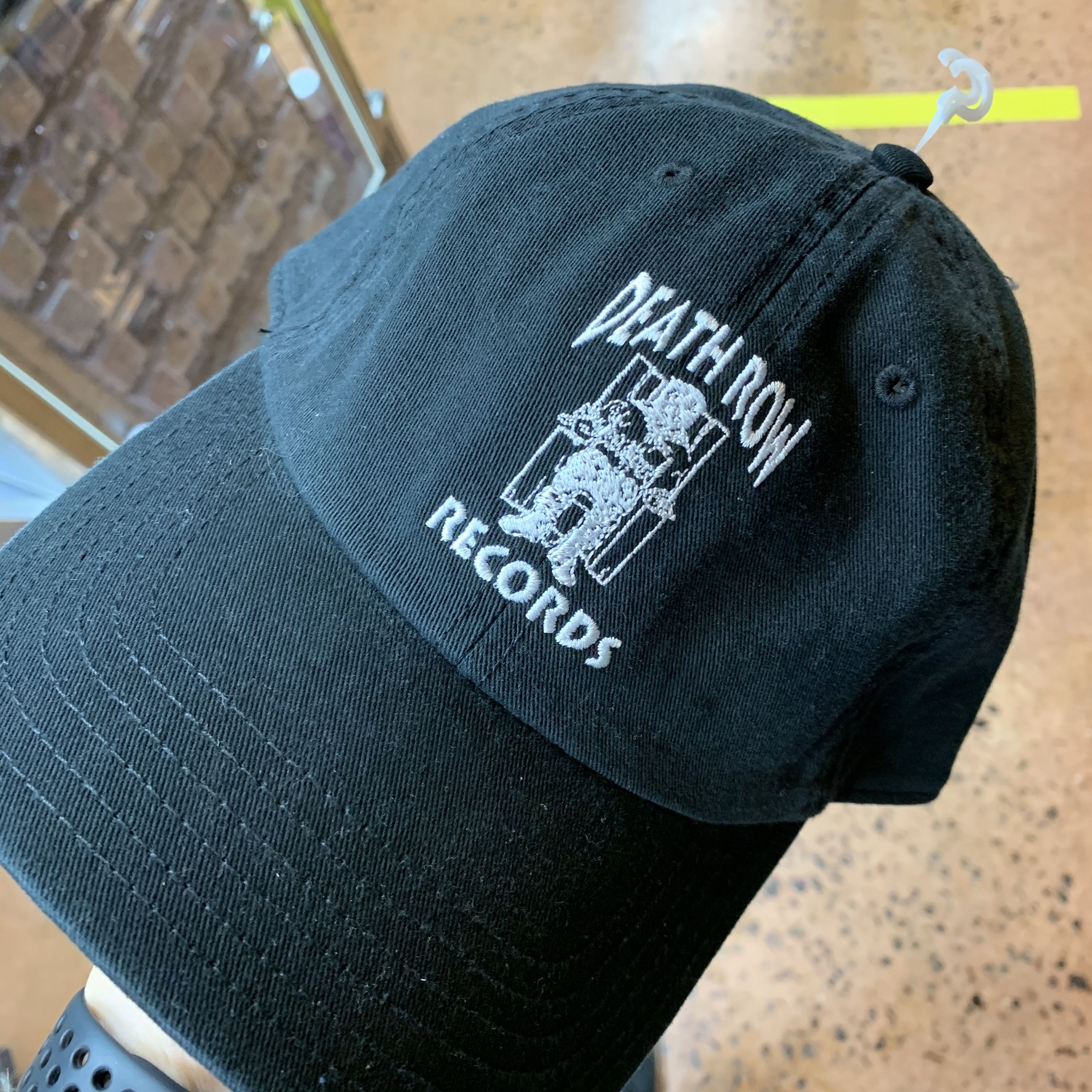 Vintage Deadstock Death Row Records Logo Dad Hat Cap | Grailed