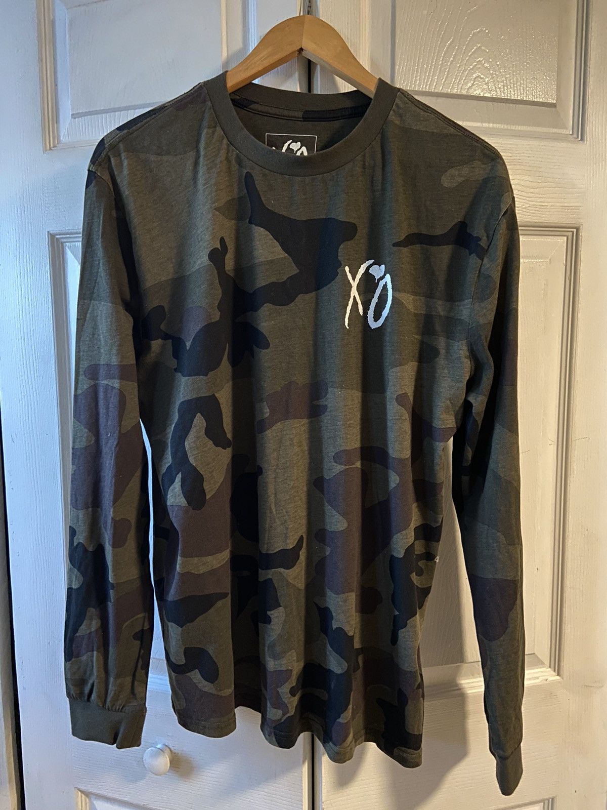 The Weeknd XO OFFICIAL ISSUE CAMO LONG SLEEVE | Grailed