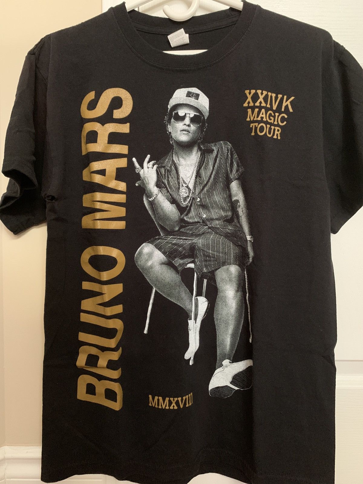 Streetwear × Vintage Official Bruno Mars Concert Merch | Grailed