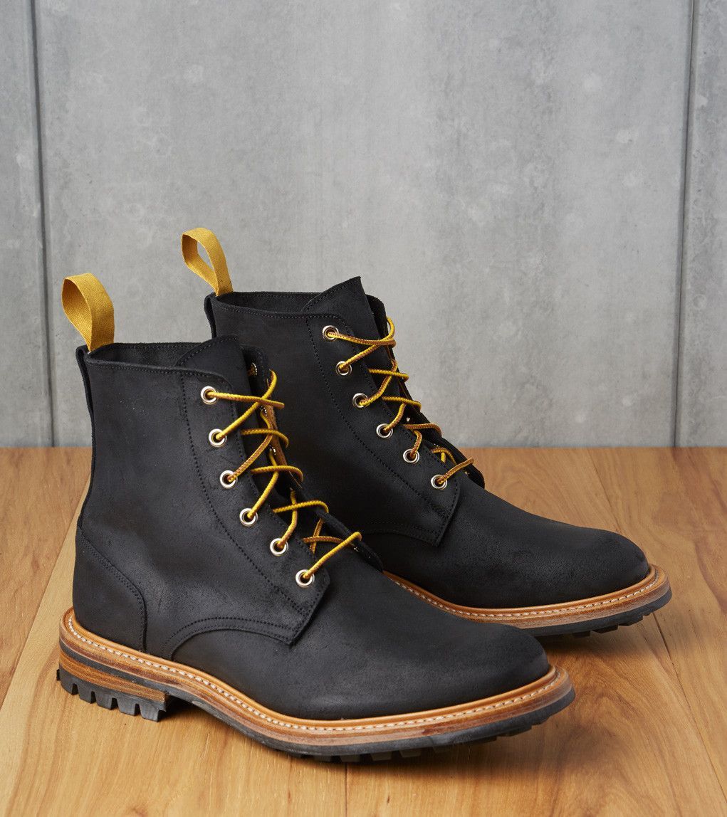 Trickers Division Road Low-End Logger Waxy Suede | Grailed