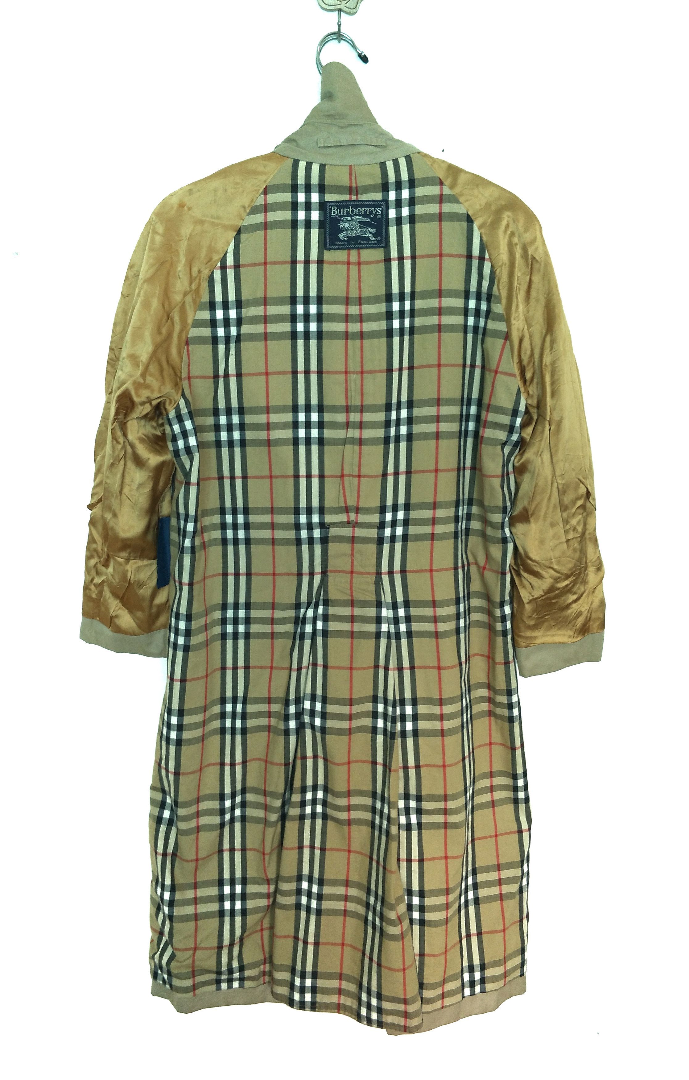 Burberry × Burberry Prorsum Made In England Double Breast Trench Coat ...