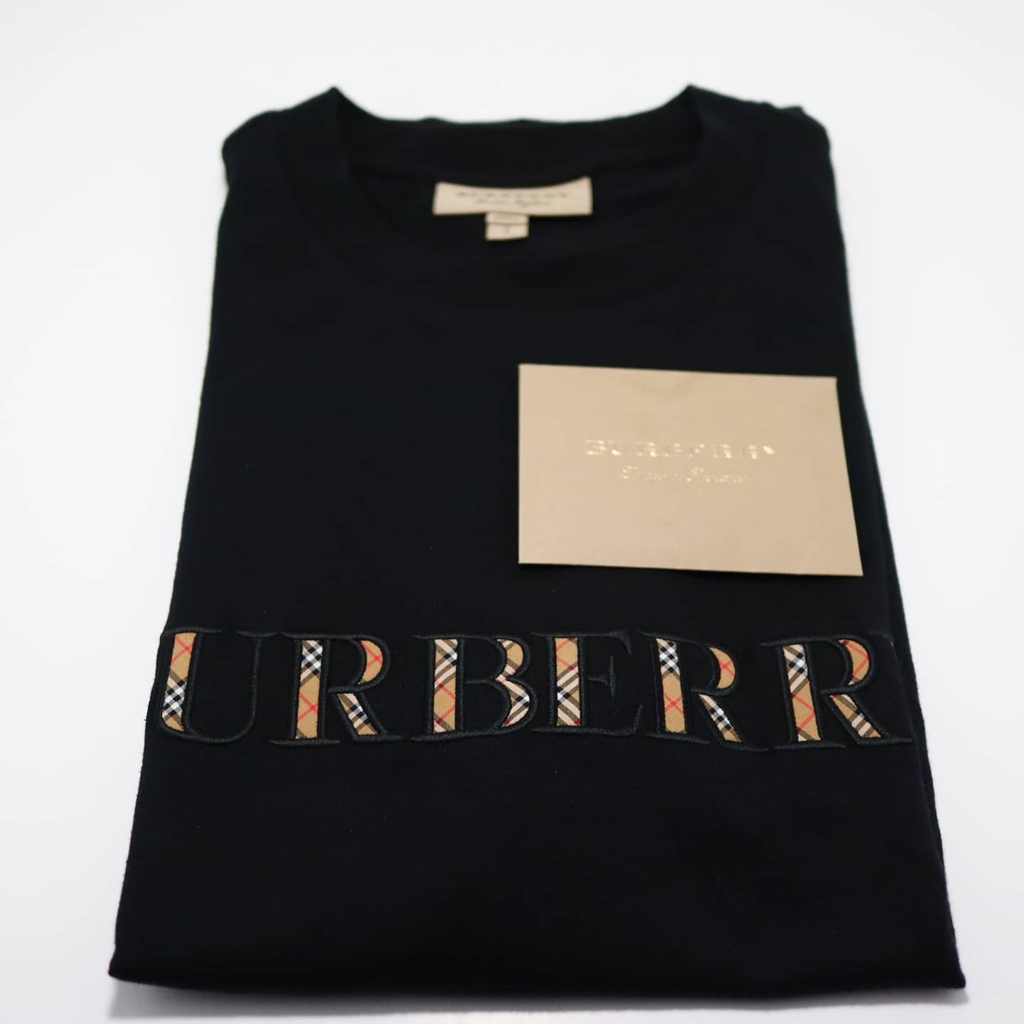 Burberry Burberry Sabeto Check Logo Tee | Grailed