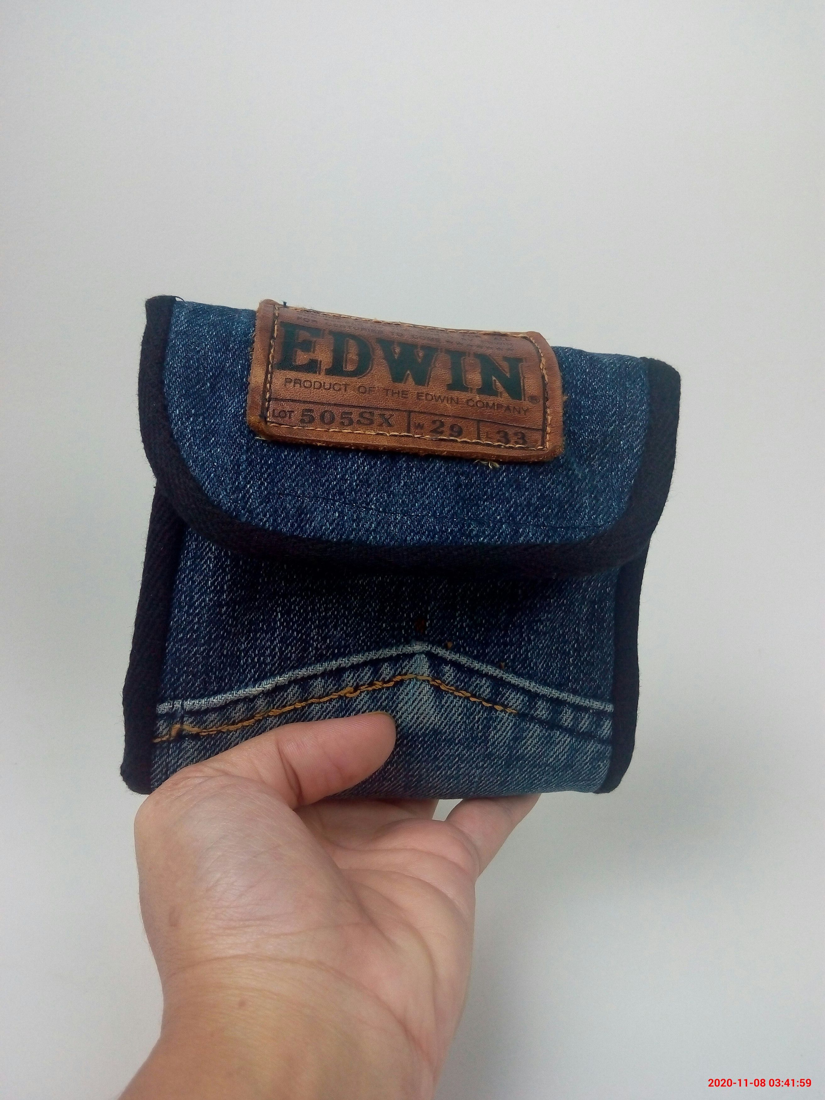 Edwin Handmade wallet Remake from old jeans | Grailed